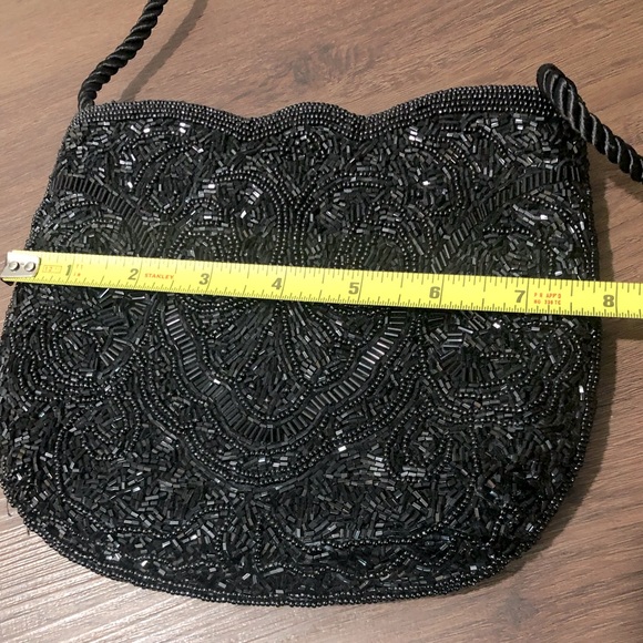 Bechamel | Bags | Vintage Bechamel Black Beaded Purse | Poshmark